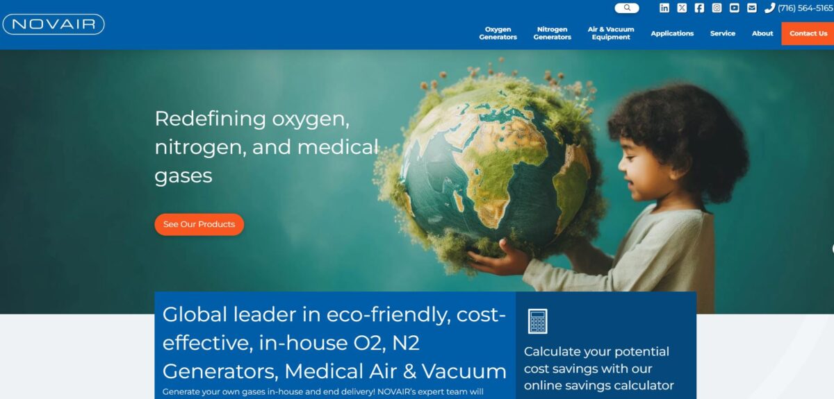 NOVAIR Launches New Website - Novair USA