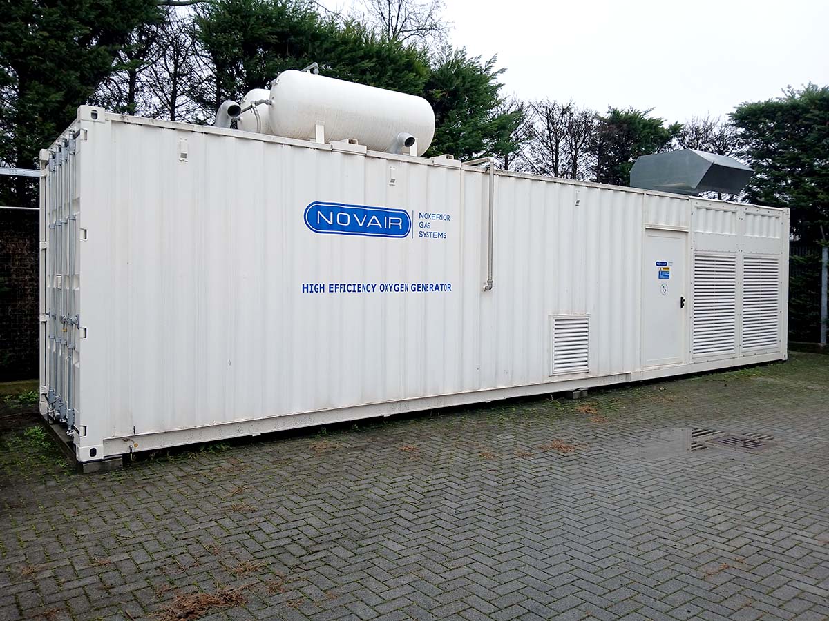 On-Site Oxygen Generation Wastewater Treatment Plant in Milan
